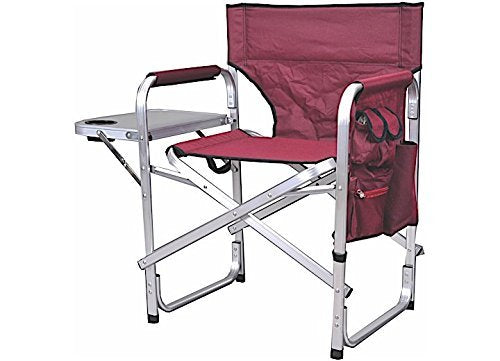 Faulkner Director's Chair Burgundy – Camperland of Oklahoma